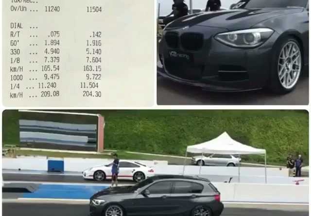 New N55 1/4 record for rwd! 11.2 129.9!!! Congrats to owner builder ...