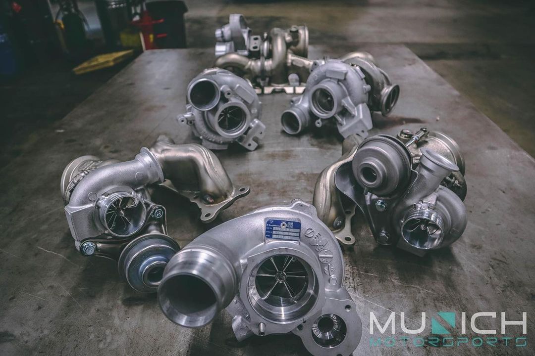 with the goodies!! B58 Pure800 N54 stage 2 HF N55 stage 1 S63 stage 2 … – Pureturbos