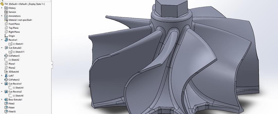 Another day at the office, another new custom turbine. More new turbos ...