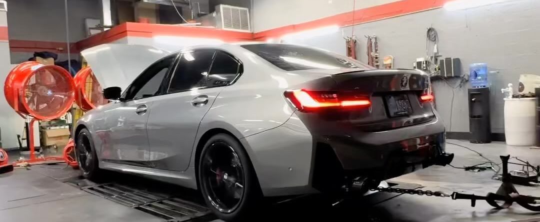 Flame Friday This M340i on the dyno over at and , with a handful of ...