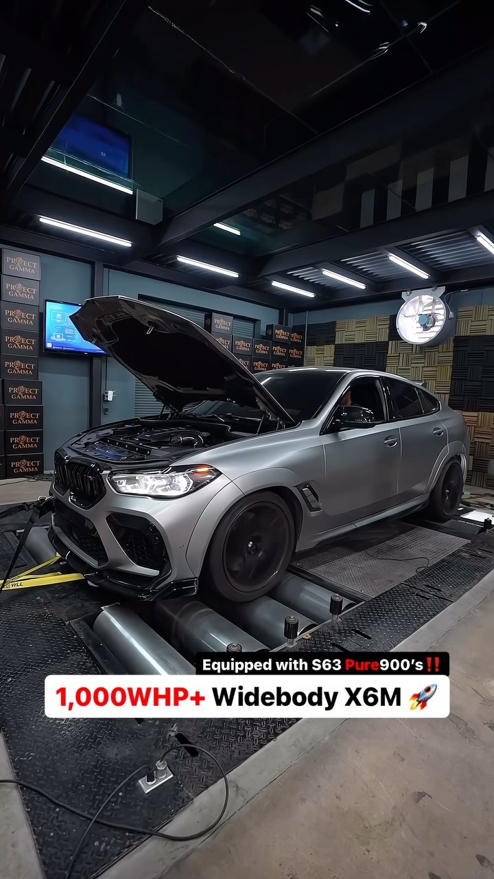 taking this 2022 BMW X6M equipped with a set of our Pure900’s for the S63 Platfo… – Pureturbos