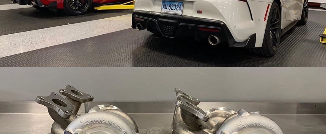 is about to install two of our Stage 2 Turbos into a couple MK5 A90 ...